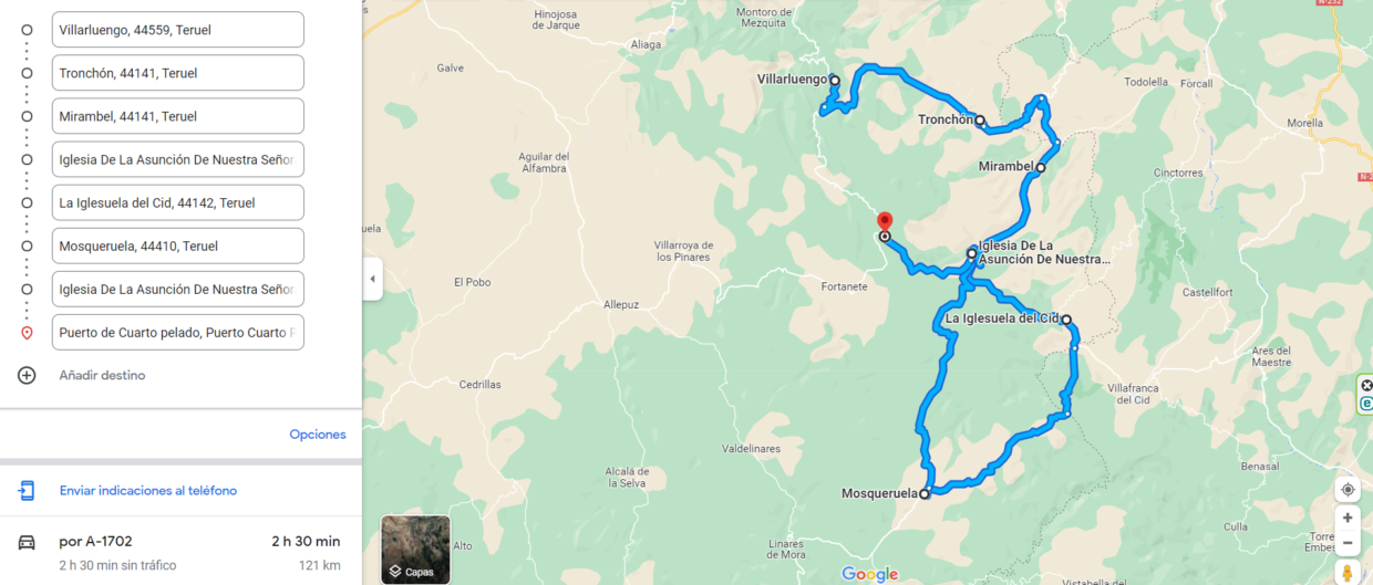 Pueblos bonitos del Maestrazgo - Silent Route